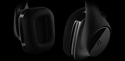 Headset Logitech G533 7.1 Wireless Preto, 981-000633 | Pichau